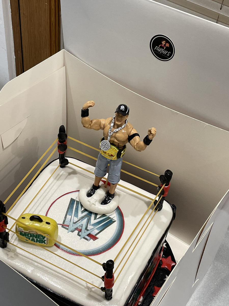 WWE Themed Cake | Farah's Dessert Heaven – FARAH'S DESSERT HEAVEN