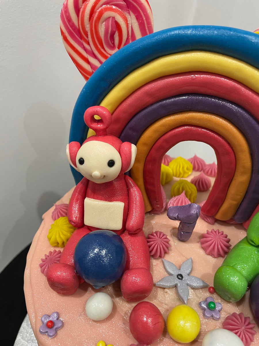Kids TV Tubby Characters Theme Cake | Farah's Dessert Heaven – FARAH'S ...